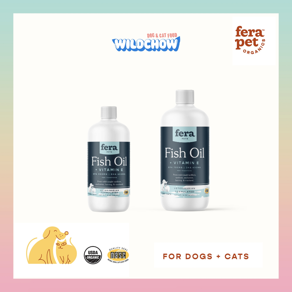 Fera Pet Organics - Fish Oil For Dogs and Cats (2 Sizes) | Shopee Singapore