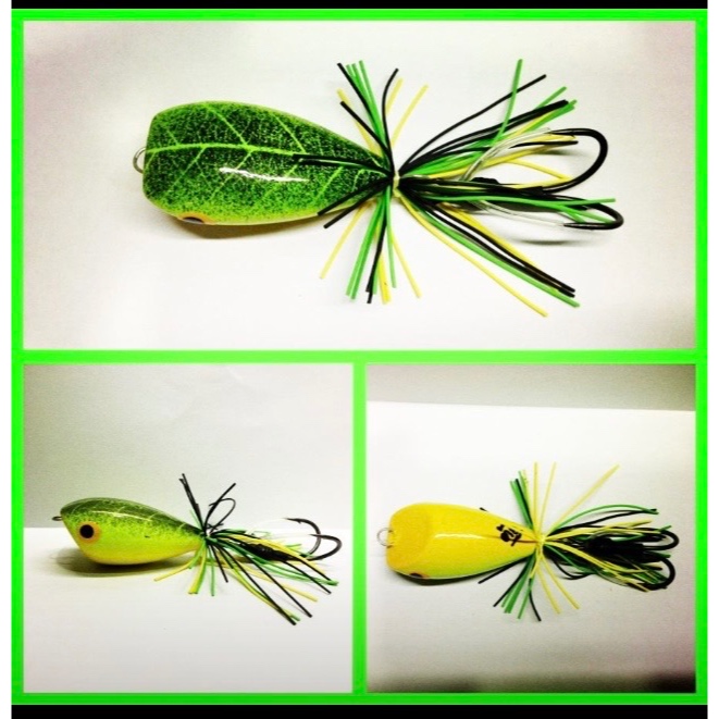 Thailand Hand-Crafted Weedless Jump Frog | Shopee Singapore
