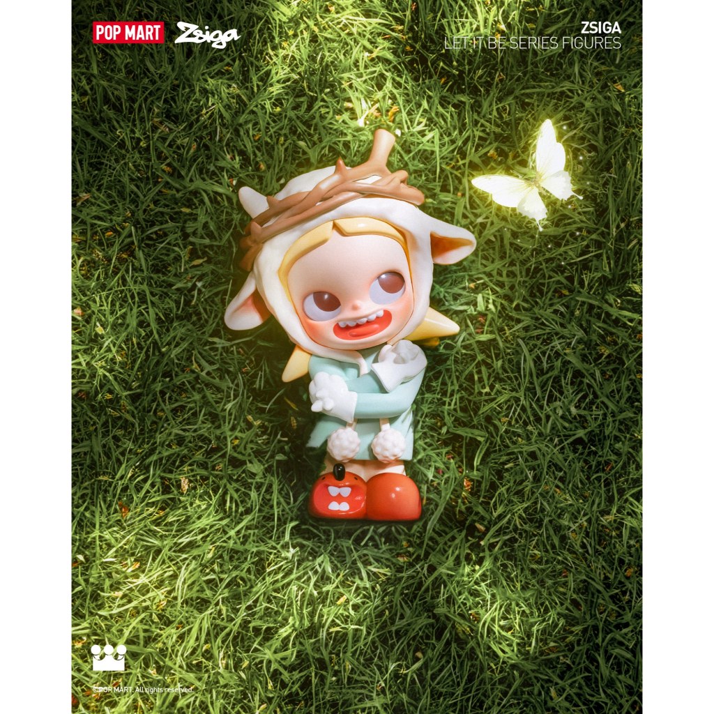 POP MART Zsiga Let It Be Series Curing Hug Figure Mascot Official ...