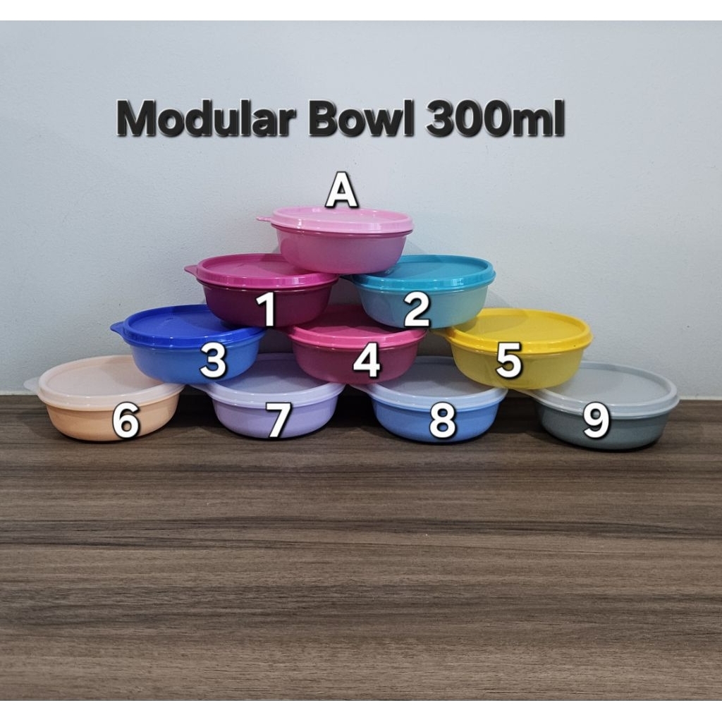 Tupperware Modular Bowl 300ml (1) Limited pcs | Shopee Singapore