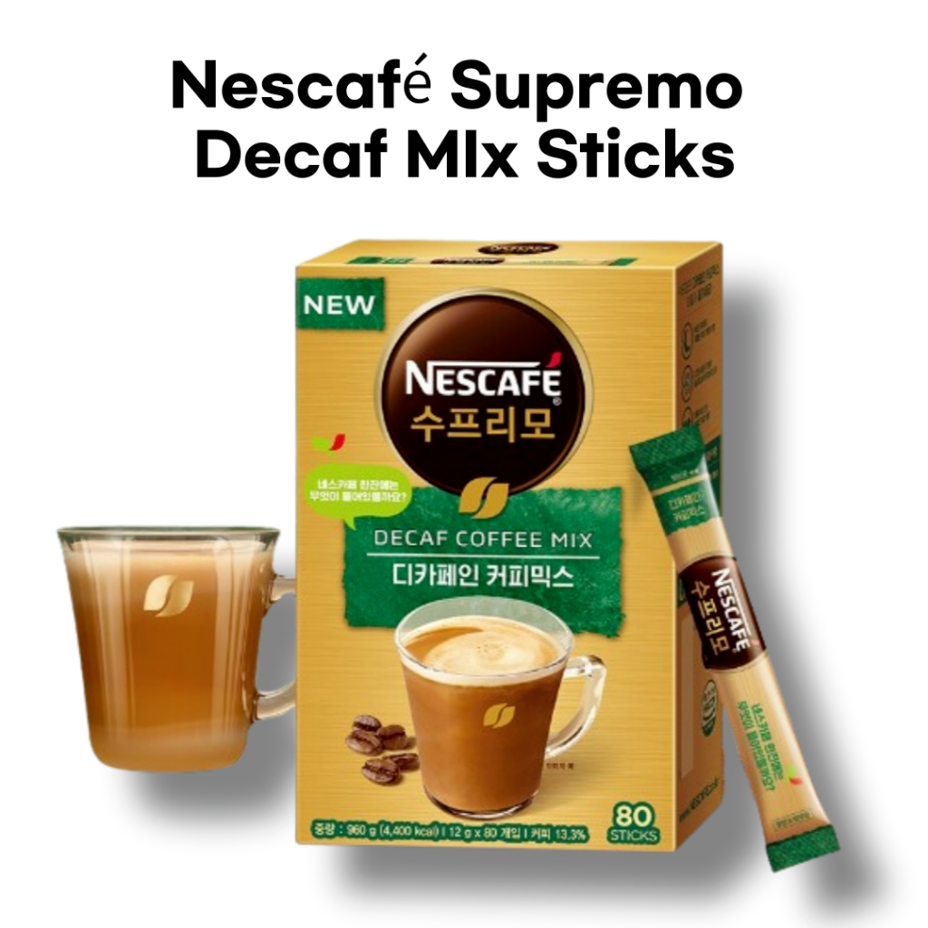 Nescafe Supremo Decaf Coffee Mix - Premium Instant Coffee | Shopee ...