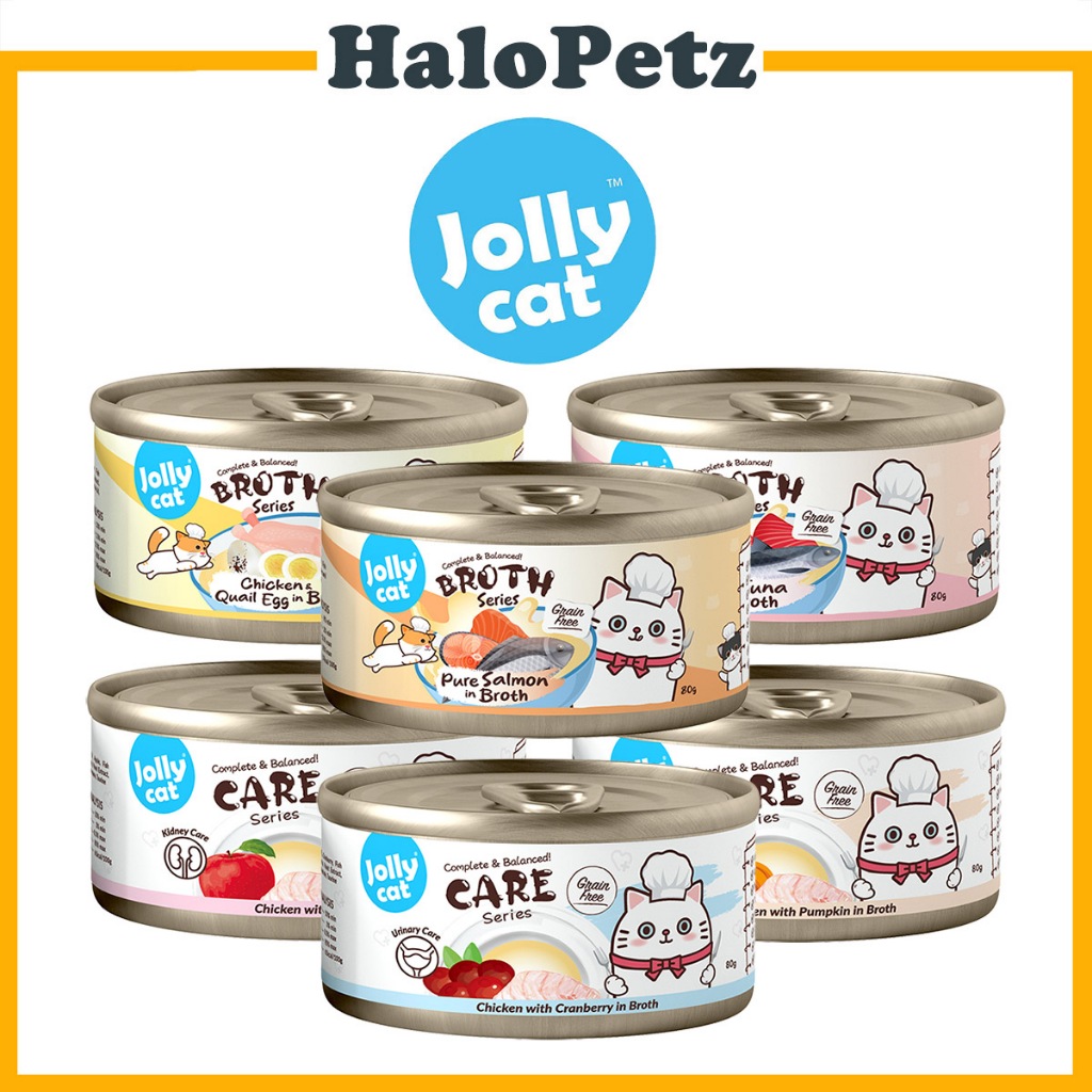 Jolly Cat Broth | Care Can Food - 80g -Complete and Balanced | Shopee ...