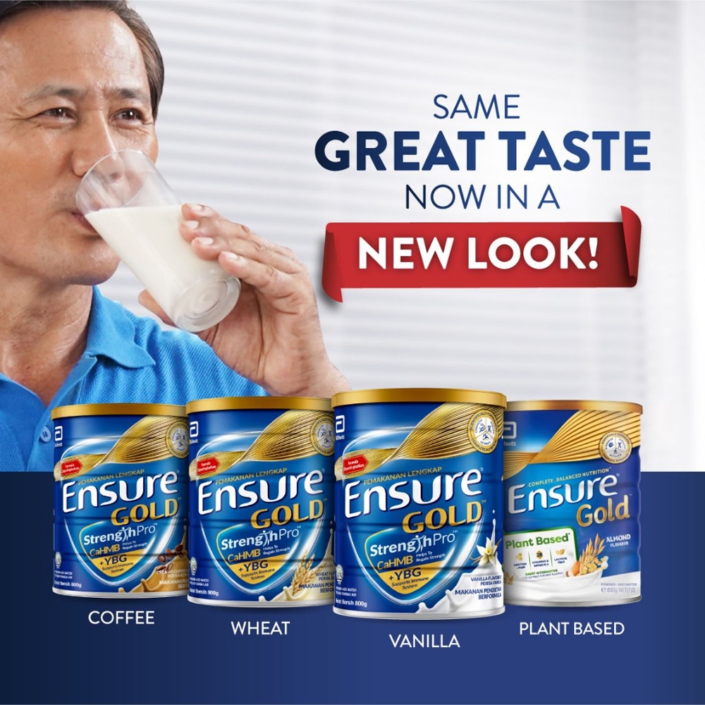 Ensure Gold Life Adult Complete Nutrition - Vanilla or Wheat Tin (800g ...