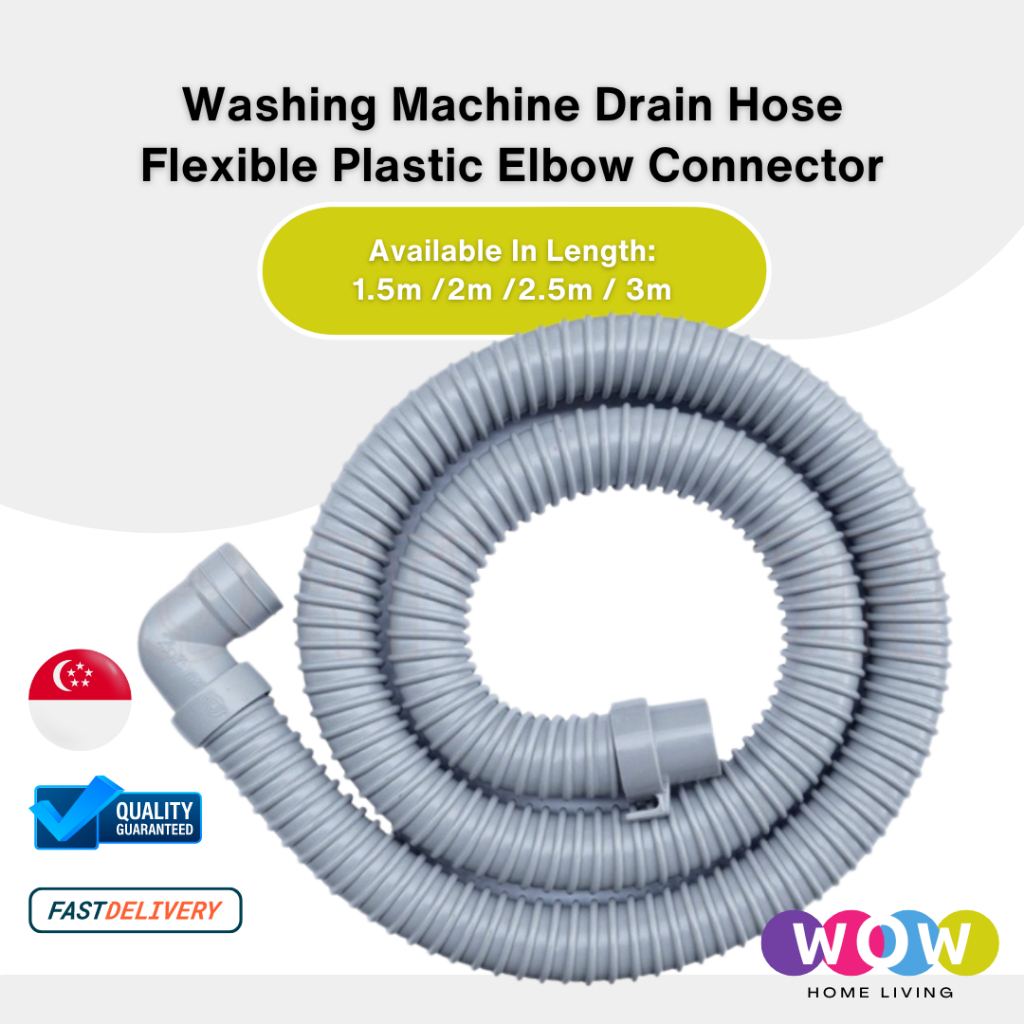 ADL Washing Machine Outlet Drain Hose Elbow (90 Deg Outlet) Available ...