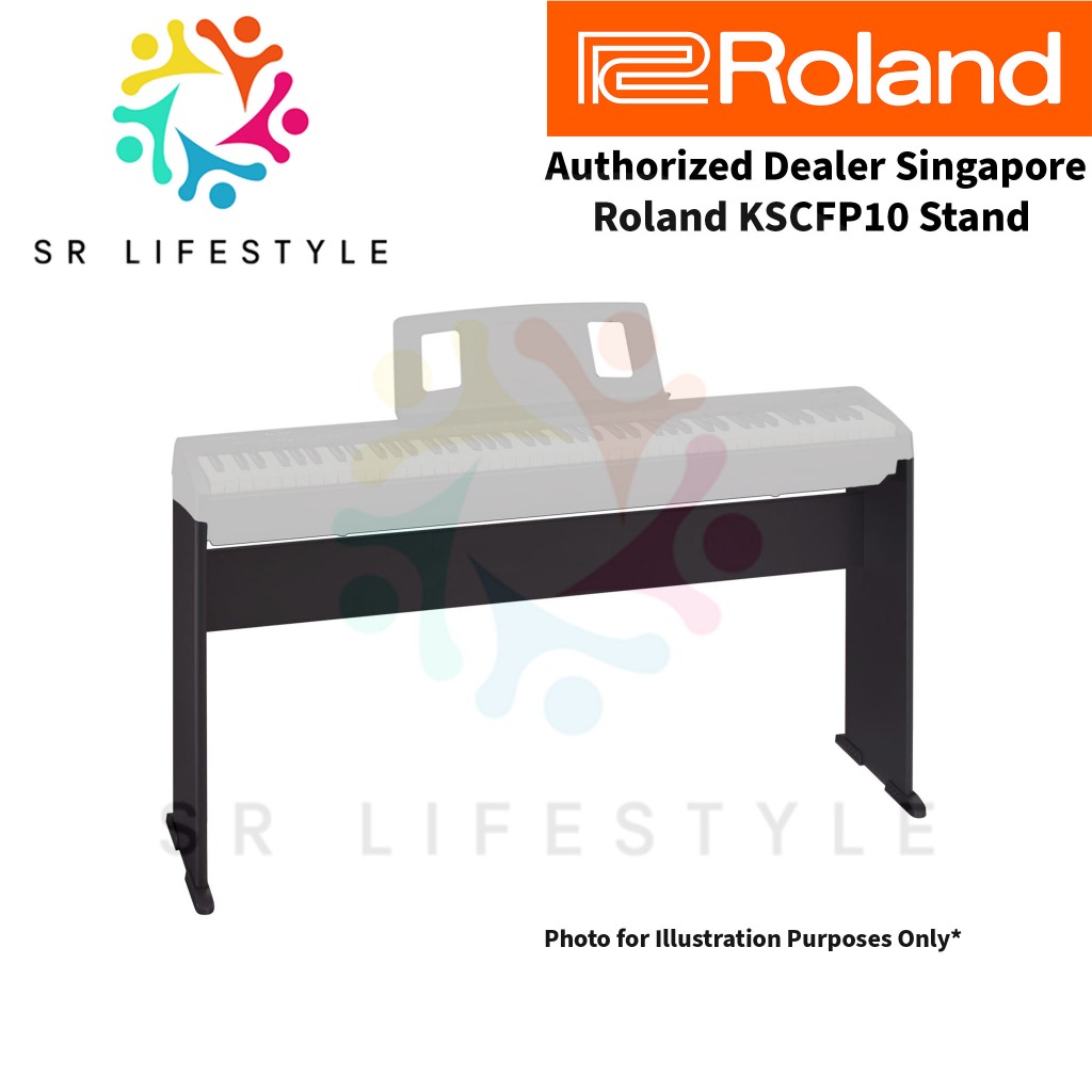 Roland KSCFP10 Stand for FP-10 Digital Piano- Black FP KSCFP-10 FP10 ...