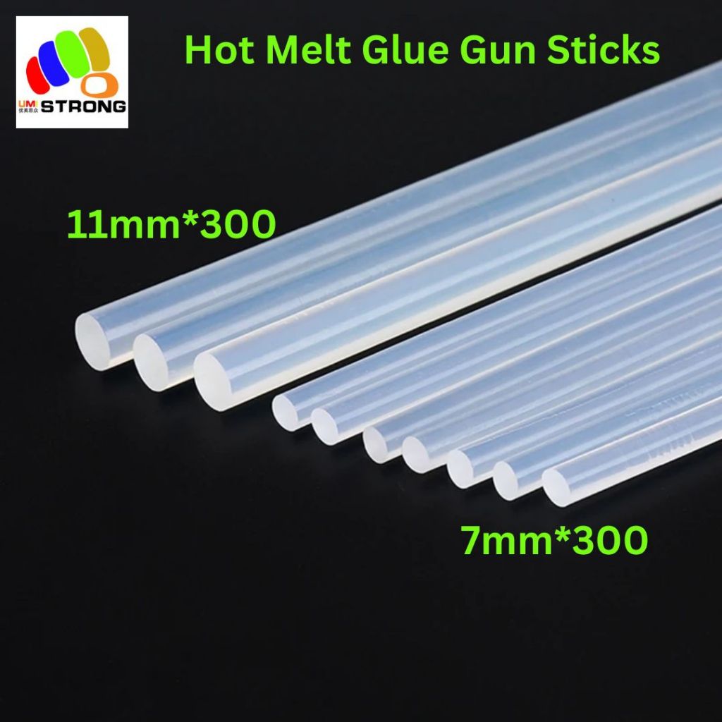Hot White Glue Sticks for Hot Glue Refills Diameter 11mm x 300mm/7mm x ...