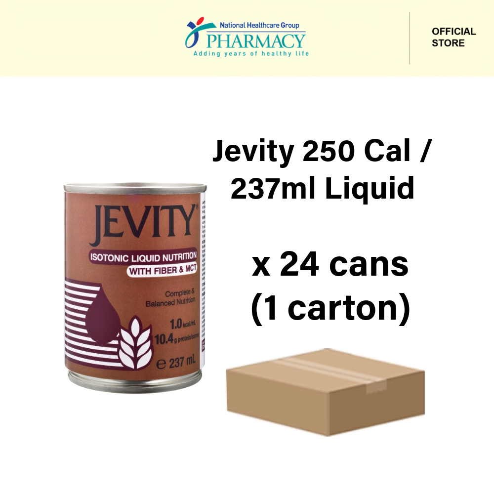 Jevity 250 Cal / 237ml Liquid x 24 bottles (Expiry Date: Nov 2025 ...