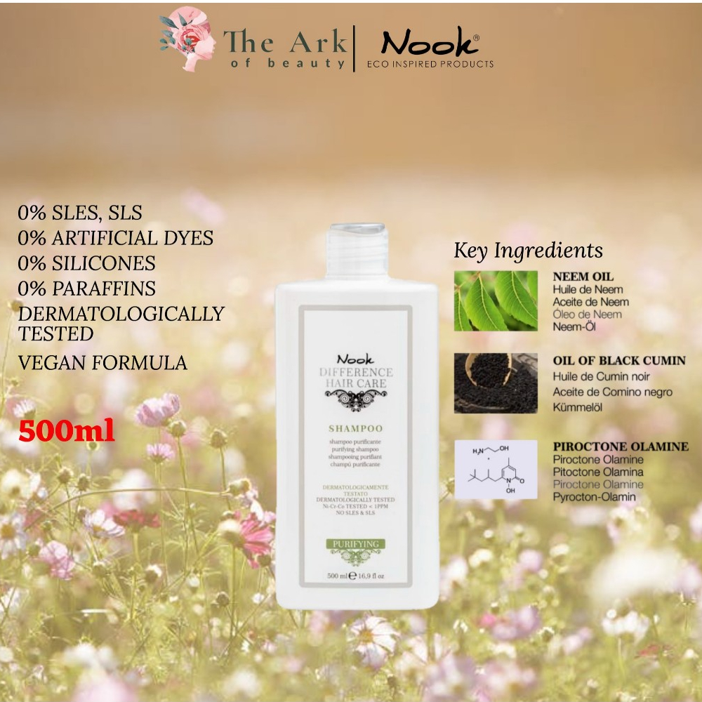 Nook Difference Hair Care Purifying Shampoo - For Dandruff (500ml ...
