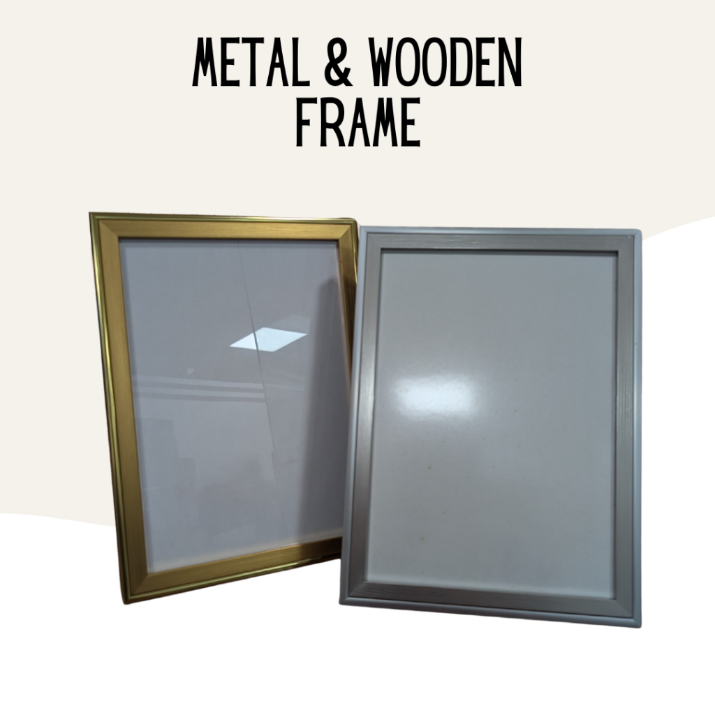 A4 Silver/Gold Certificate Frame | Metal & Wood Frames | A4 Photo Frame ...