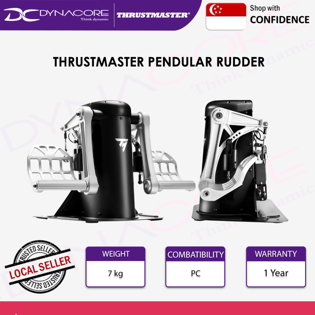THRUSTMASTER PENDULAR RUDDER | Shopee Singapore