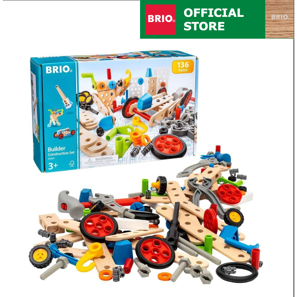BRIO Builder Construction Set (34587) Creative Kit Kids Building ...