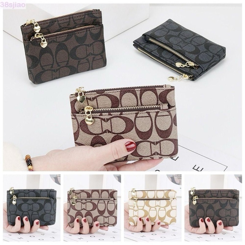 (SG INSTOCKS) Multiple Compartment Coin Purse, Zipper Korean Style ...