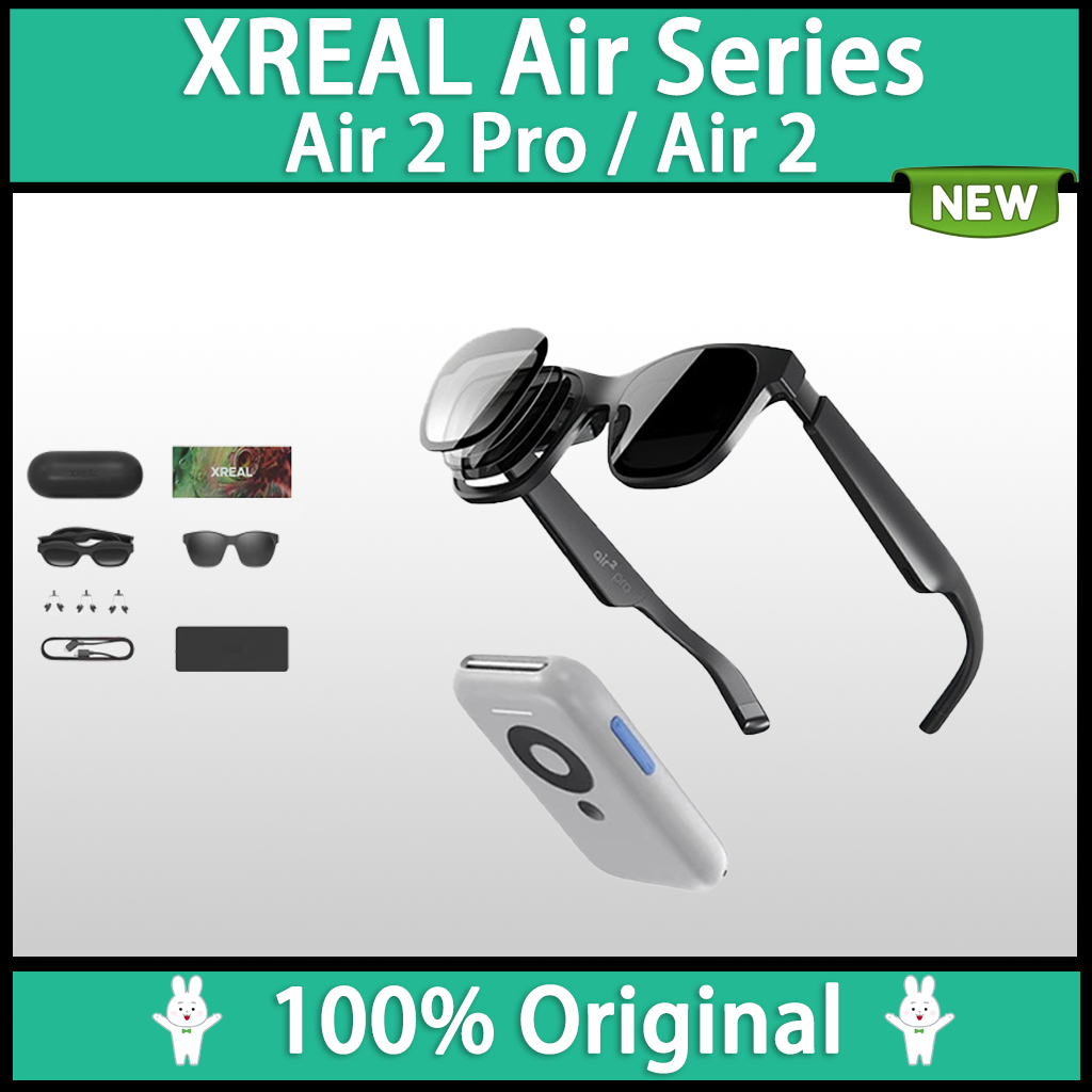 Xreal Air 2 Pro Smart Glasses, Gaming monitor 75g 120Hz Xreal Air 2 ...