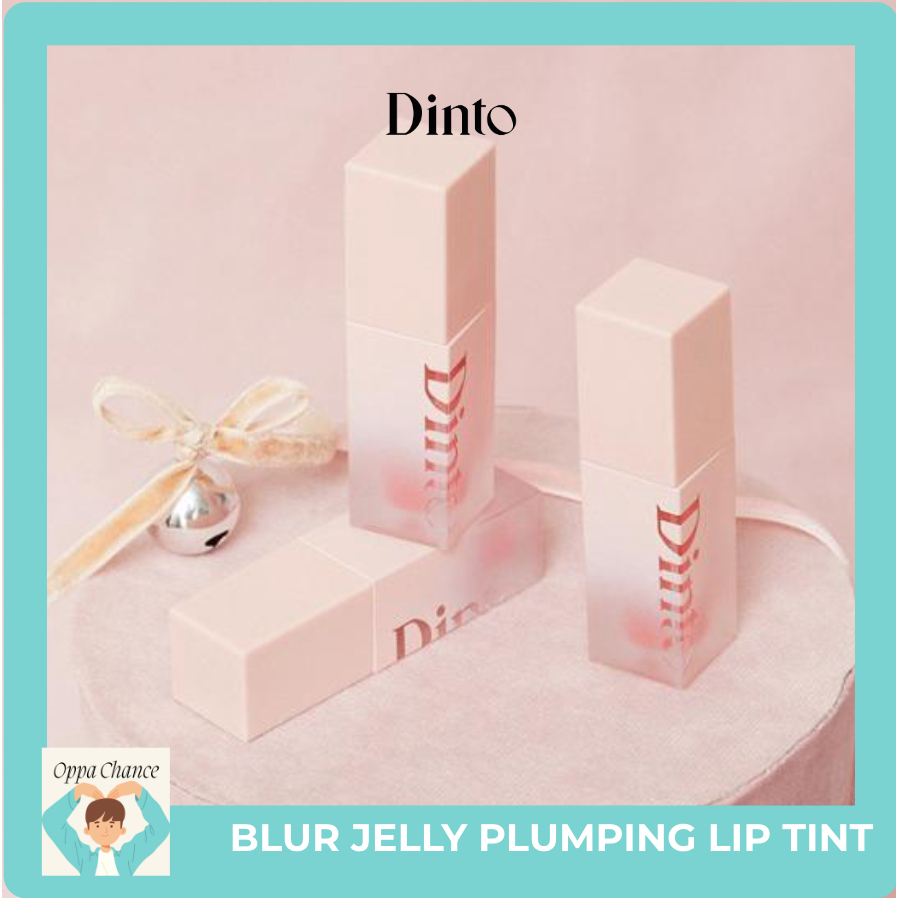 *Buy 2, get Kim Soo Hyun photocard* [Dinto] Blur-Jelly Plumping Lip Tint (7 colors) | Shopee ...
