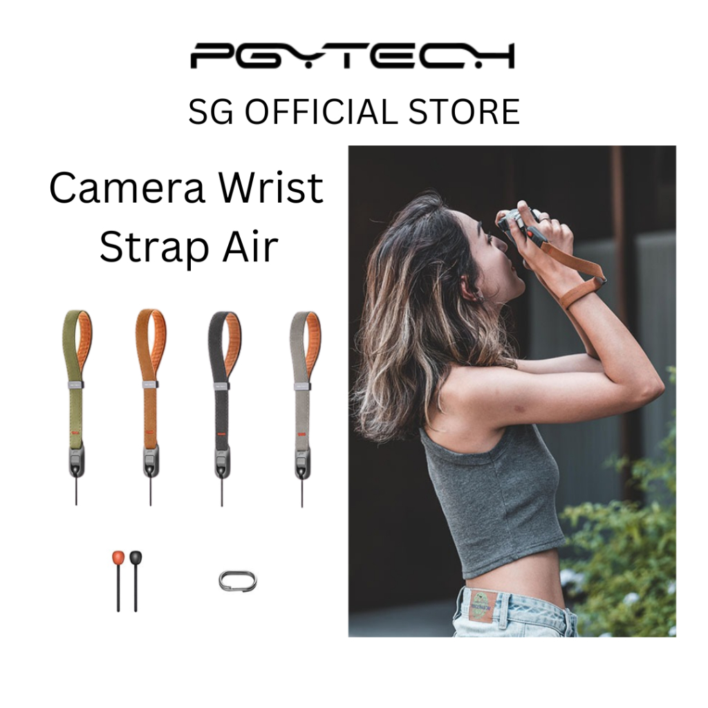 PGYTECH Camera Wrist Strap Air - Quick-release Comfortable Microfiber ...