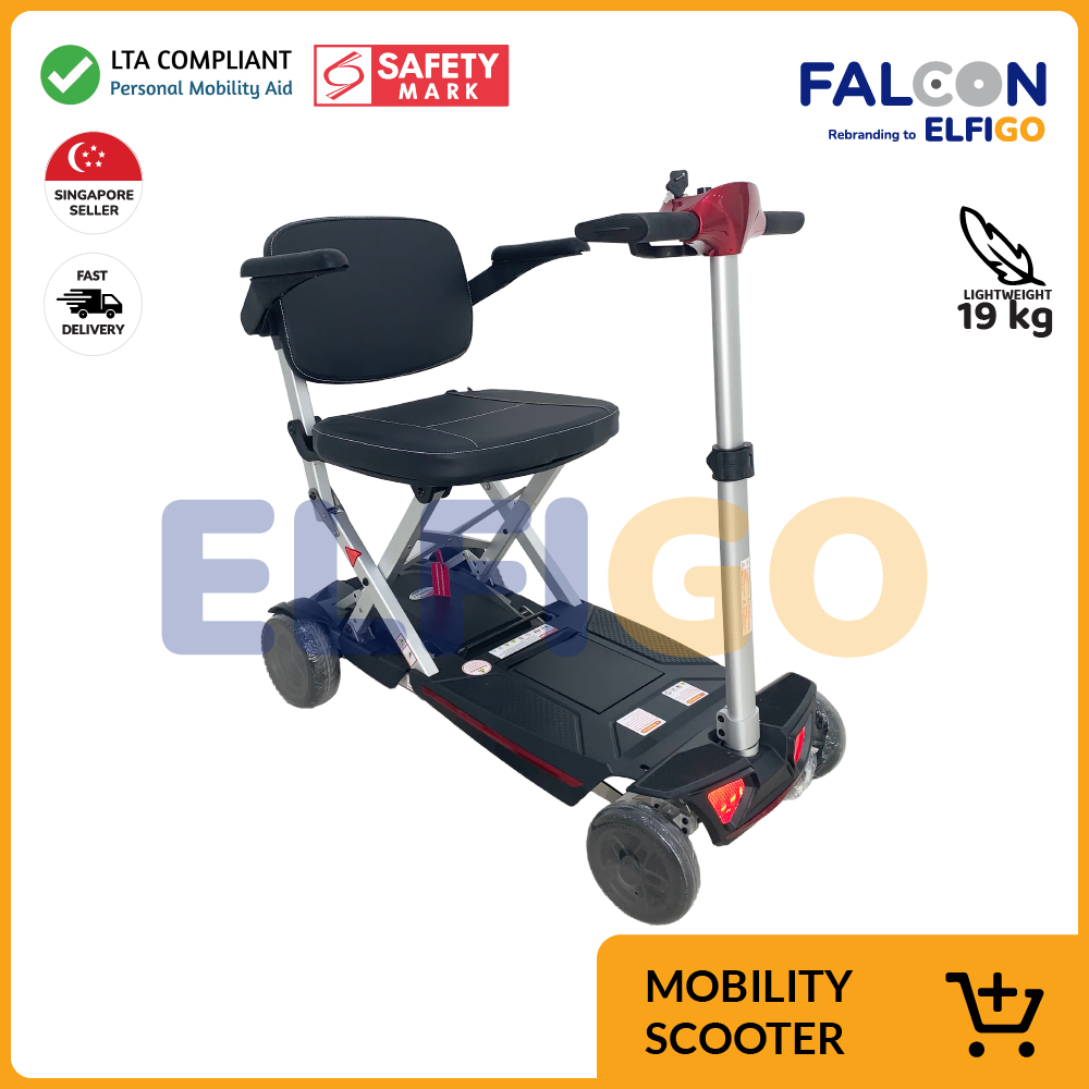 MobiFree Foldable Mobility Scooter (19 kg) | Personal Mobility Aid (PMA ...