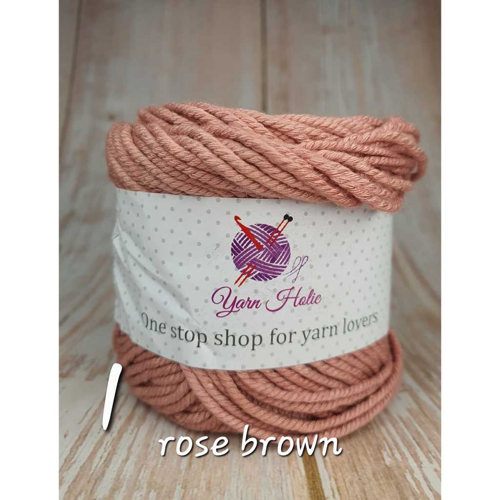 COTTON MACRAME CORD TWISTED 2MM thickness rope yarn crochet knitting ...