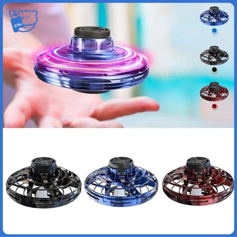 【Ready Stock】Premium Flynova Flying UFO Toys Rotating Flying Toys Fly ...