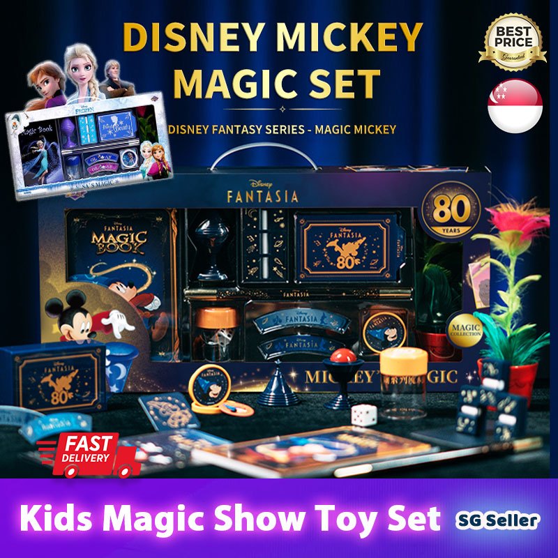 【SG Ready Stock】Kids Frozen/Micky Magic Show Mega Toy Set Gift Box★8 ...