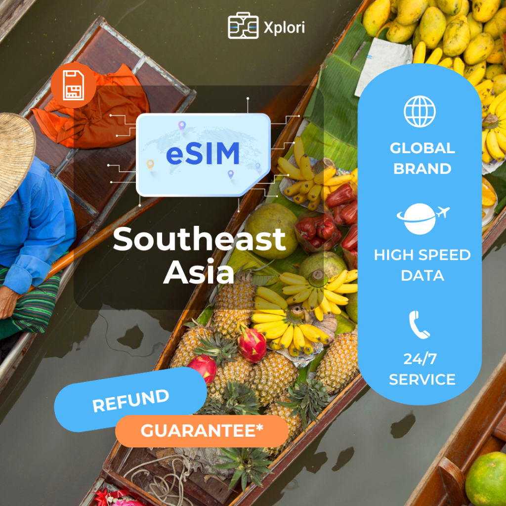 [ESIM] Southeast Asia Travel eSIM - High-Speed 4G/5G Unlimited Data (15 ...