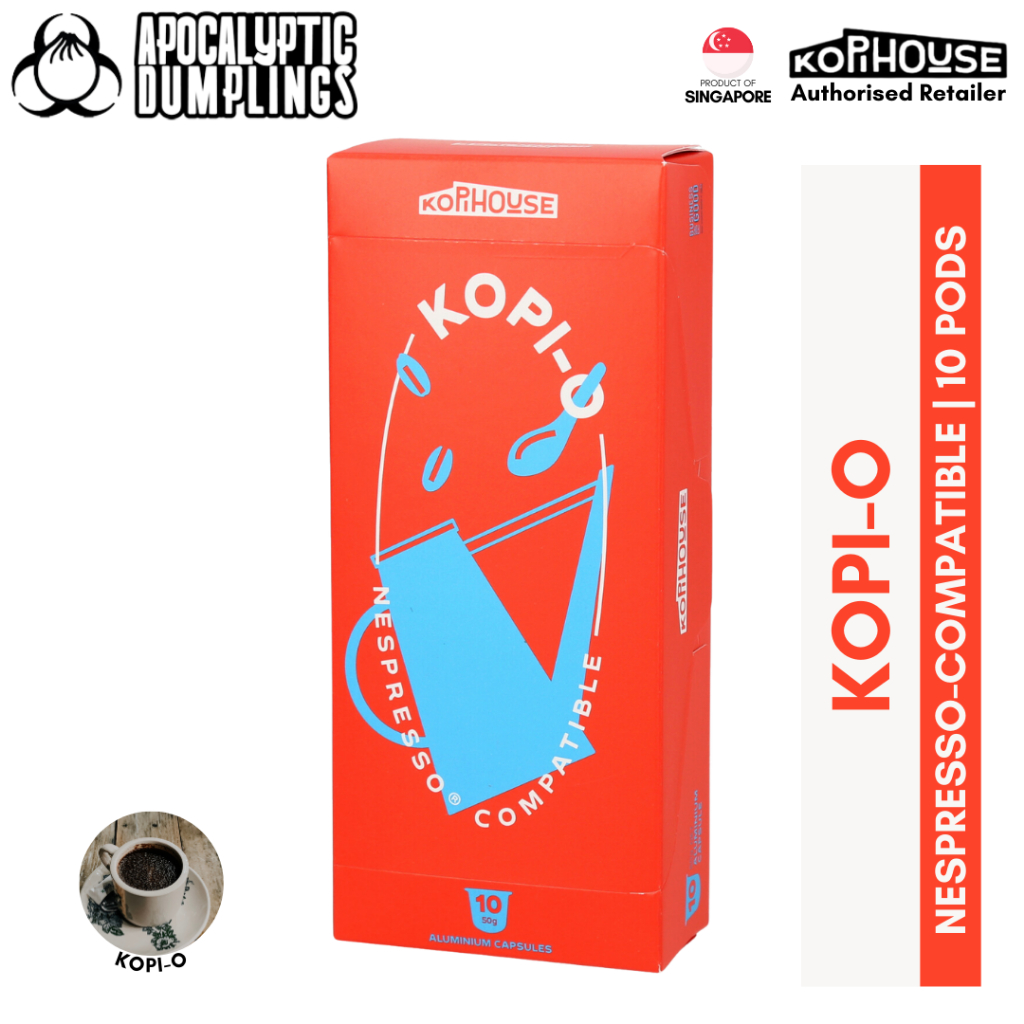 [NEW!] Kopi-O Kopihouse Compostable Nespresso Compatible Capsules (10 ...