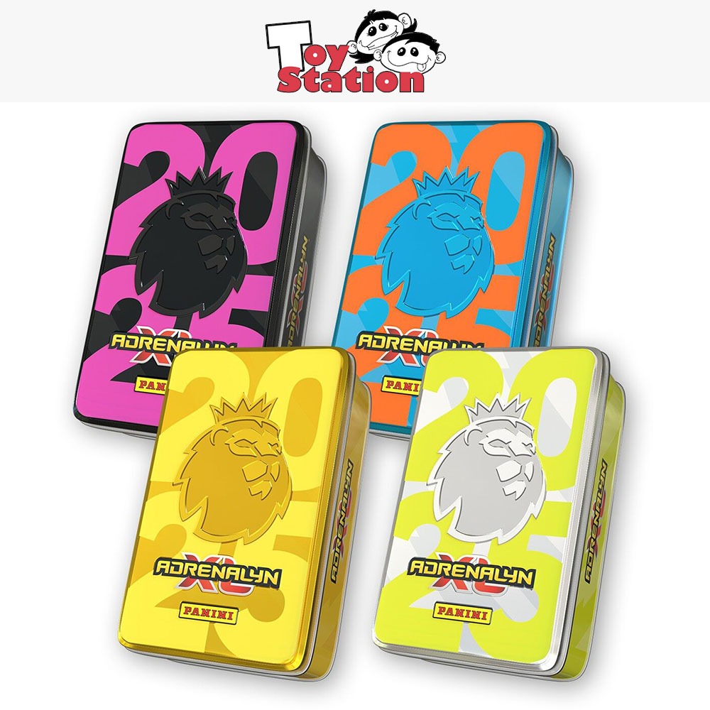 Panini Premier League Adrenalyn XL 2025 Classic Tins (Bundle of 4 Tins ...