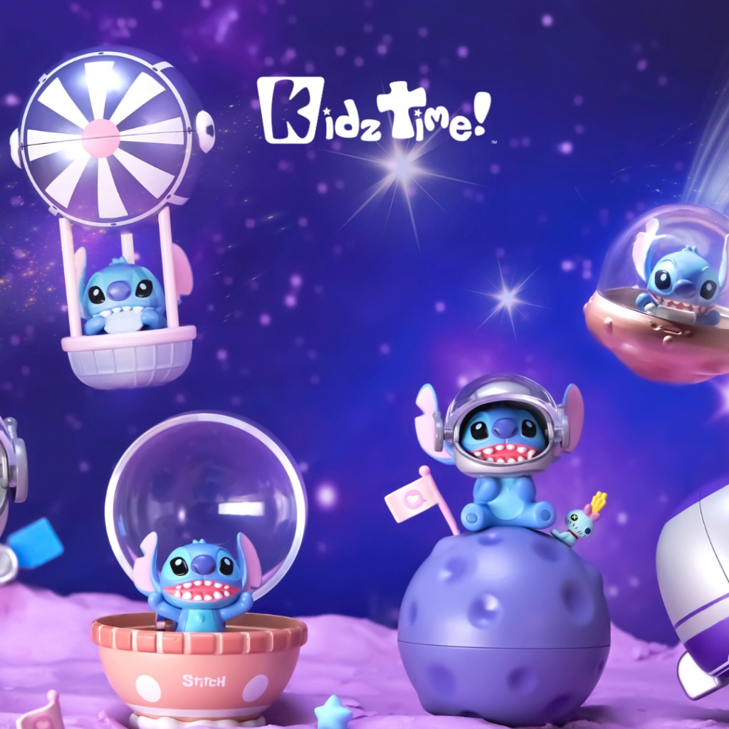 [Blind Box] Lioh Toy Kidztime Blind Box Disney Stitch Space Adventure ...