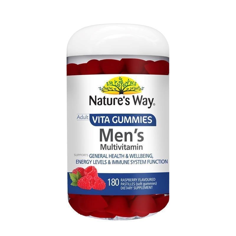 [Expiry: 08/2026] Nature's Way Adult Vita Gummies Men's Multivitamin ...