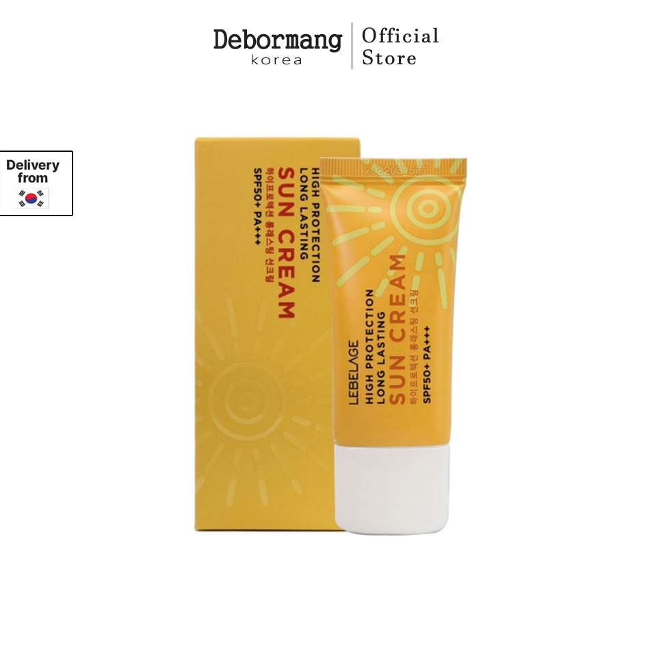 LEBELAGE HIGH PROTECTION LONG LASTING SUN CREAM 30ml SPF+ PA ...