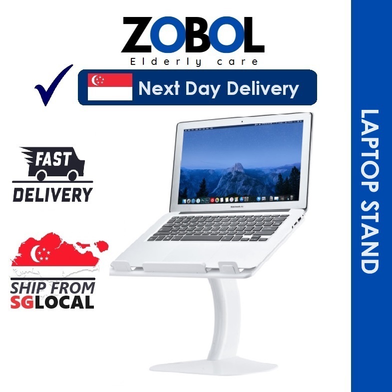 foldable Laptop Stand Small Table Adjustable Foldable Desktop (oatsbasf ...