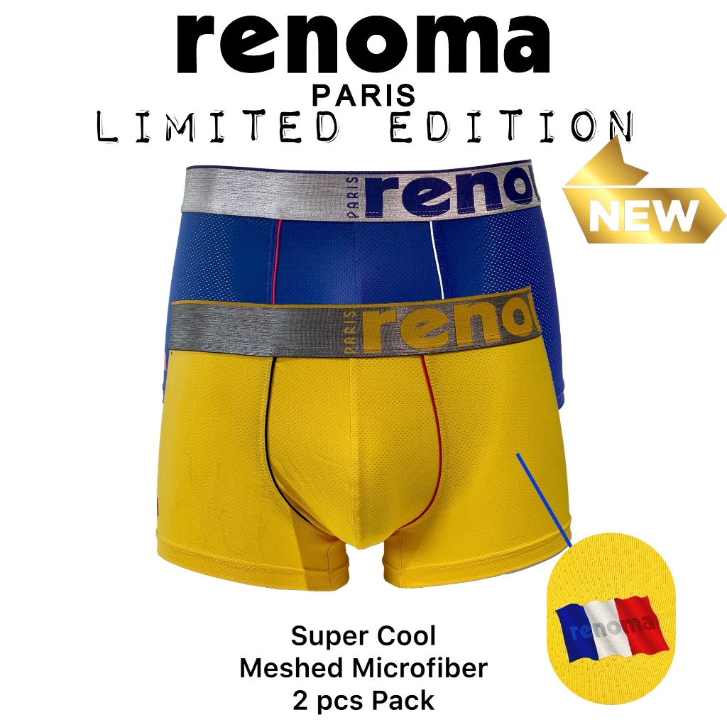 Renoma Limited Edition, Sport Trunks (2 in 1) | Shopee Singapore