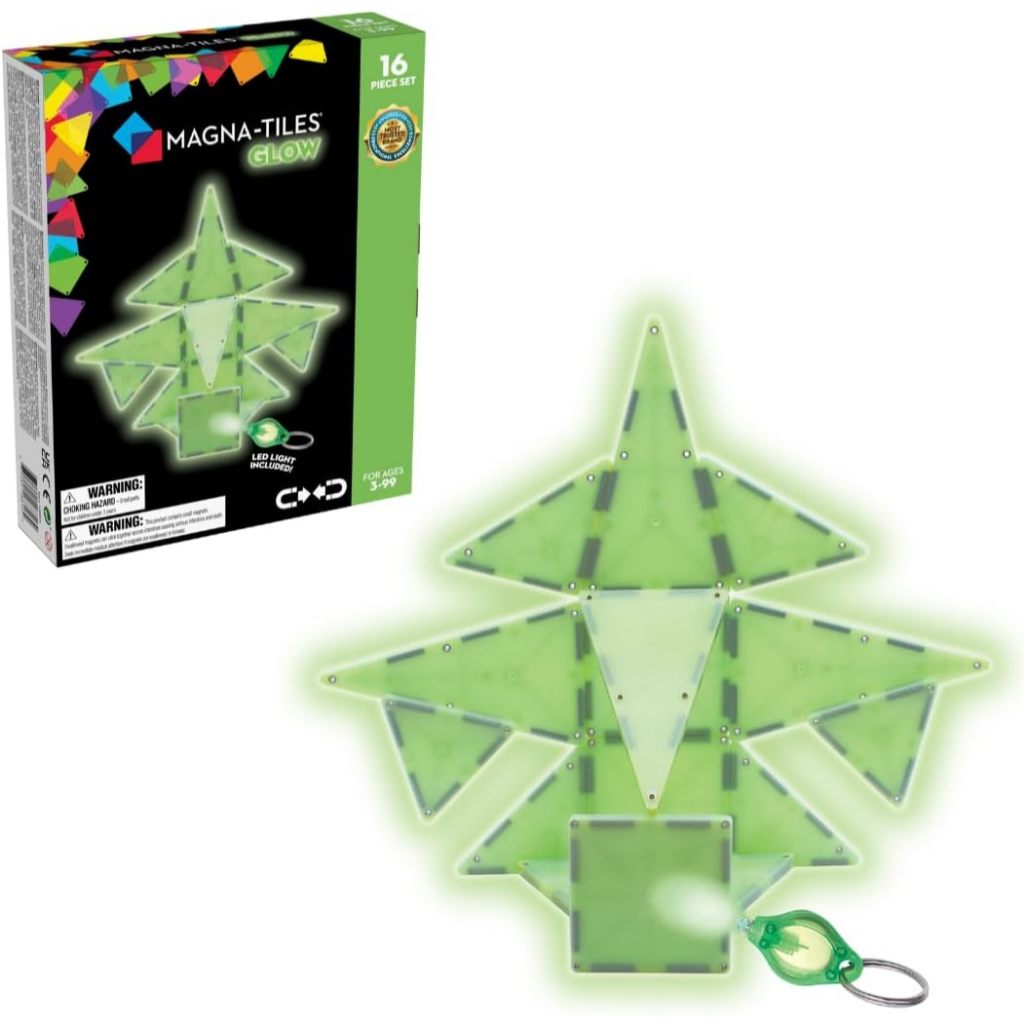 🌟AUTHENTIC🌟 Magna-Tiles Glow Set (16 Piece Set) | Shopee Singapore