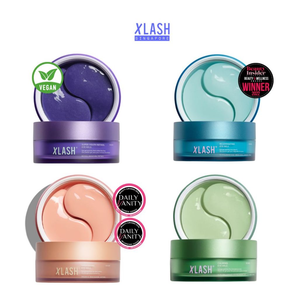 [XLASH] Retinol - Vitamin C - Hydrating Hydrogel Eye Patch Mask (60 ...