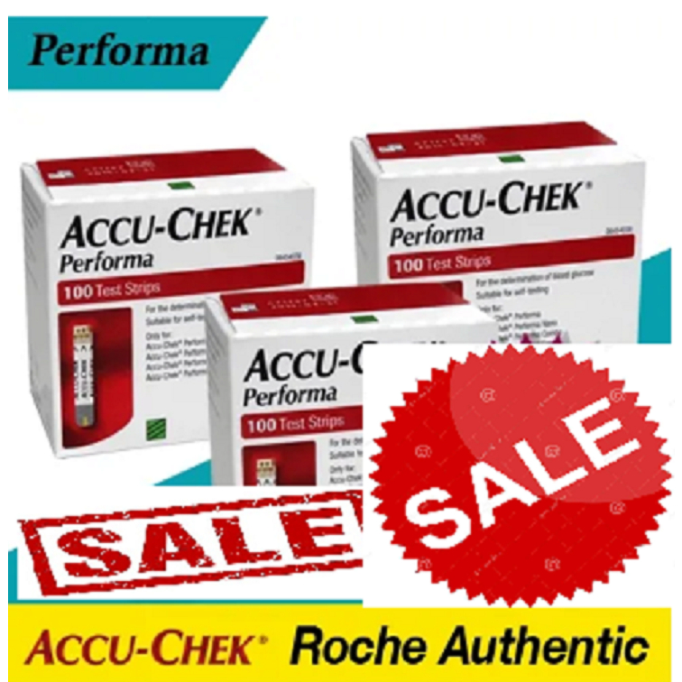 Accu Chek performa test strips 300 Diabetes Glucose Test Strips expiry ...