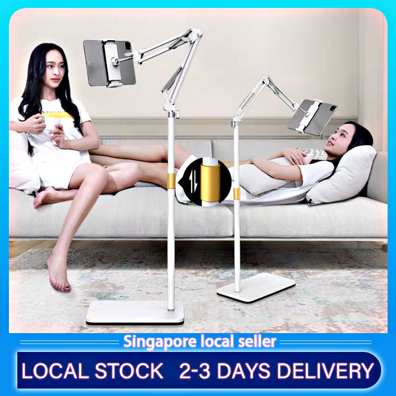 Floor Stand 4-13Inch Universal Adjustable Phone Stand Holder 可伸缩调节高度支架 ...