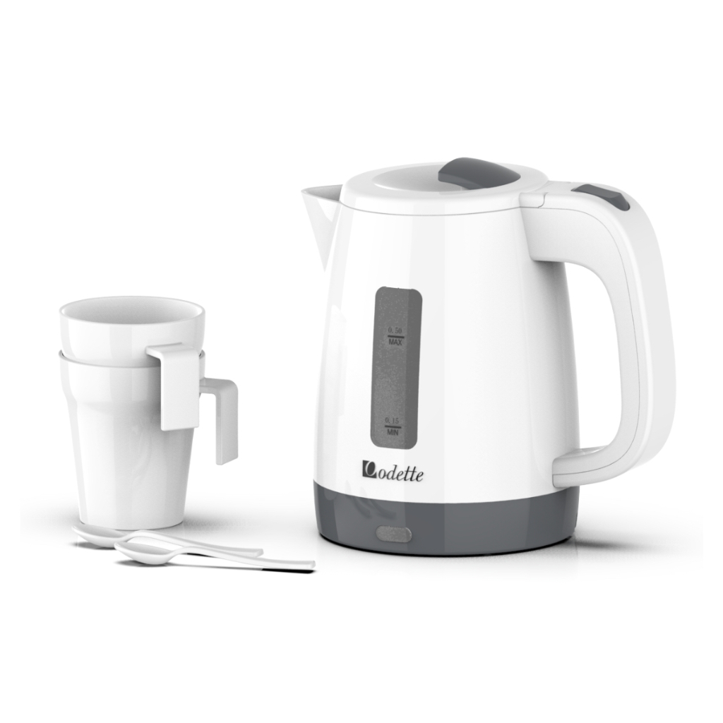 Travel Kettle (Includes Cups & Spoons) | Shopee Singapore