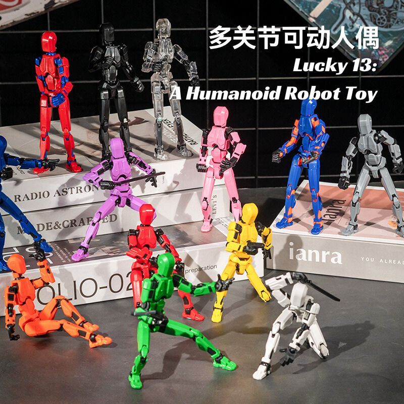 [SG In Stock] 3D Printed Dummy Lucky 13 Action Figure / DIY Gift ...