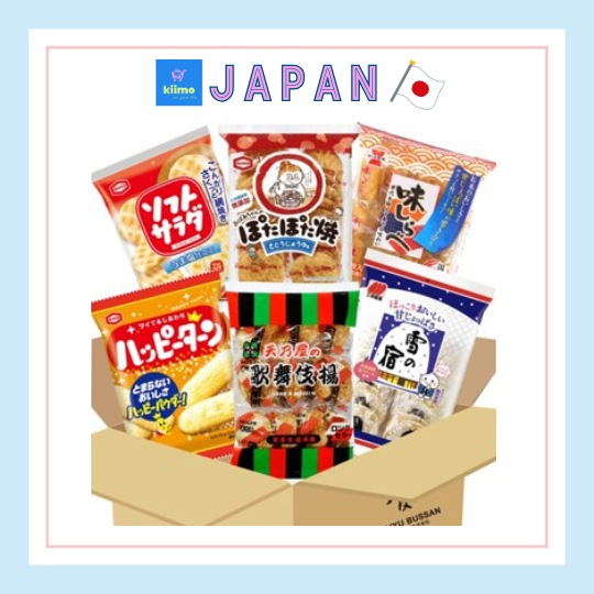 direct from japan Senbei assortment popular 6 varieties large bag DBOX ...