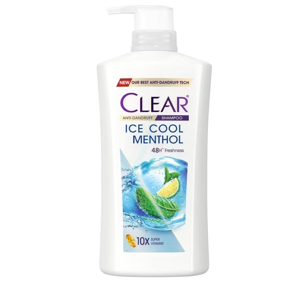 Clear Anti-Dandruff Ice Cool Menthol Shampoo 650ml (Exp 2027) | Shopee ...