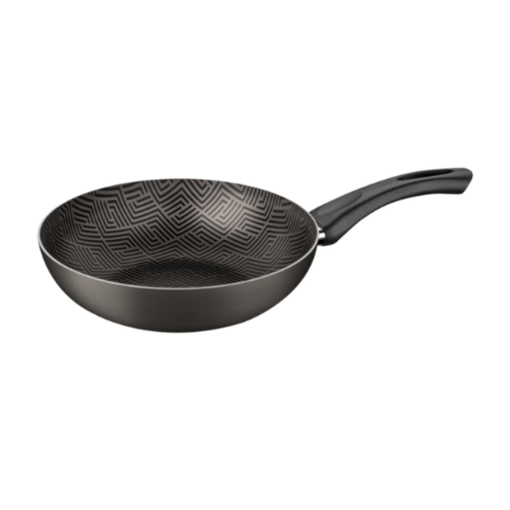 Tramontina Paris 26/28cm Deep Frying Pan, Aluminium/Non-Stick/Starflon ...
