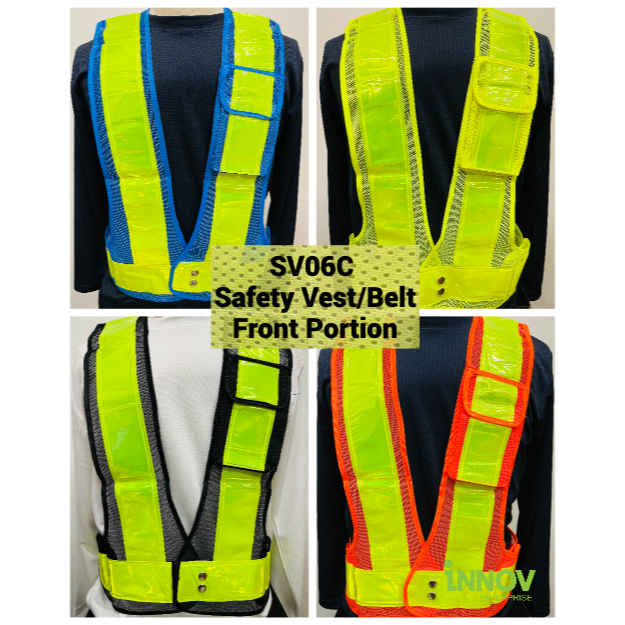 Safety Belt & Vest SV06C | Easy wear Hi Visibility Vest | Shopee Singapore