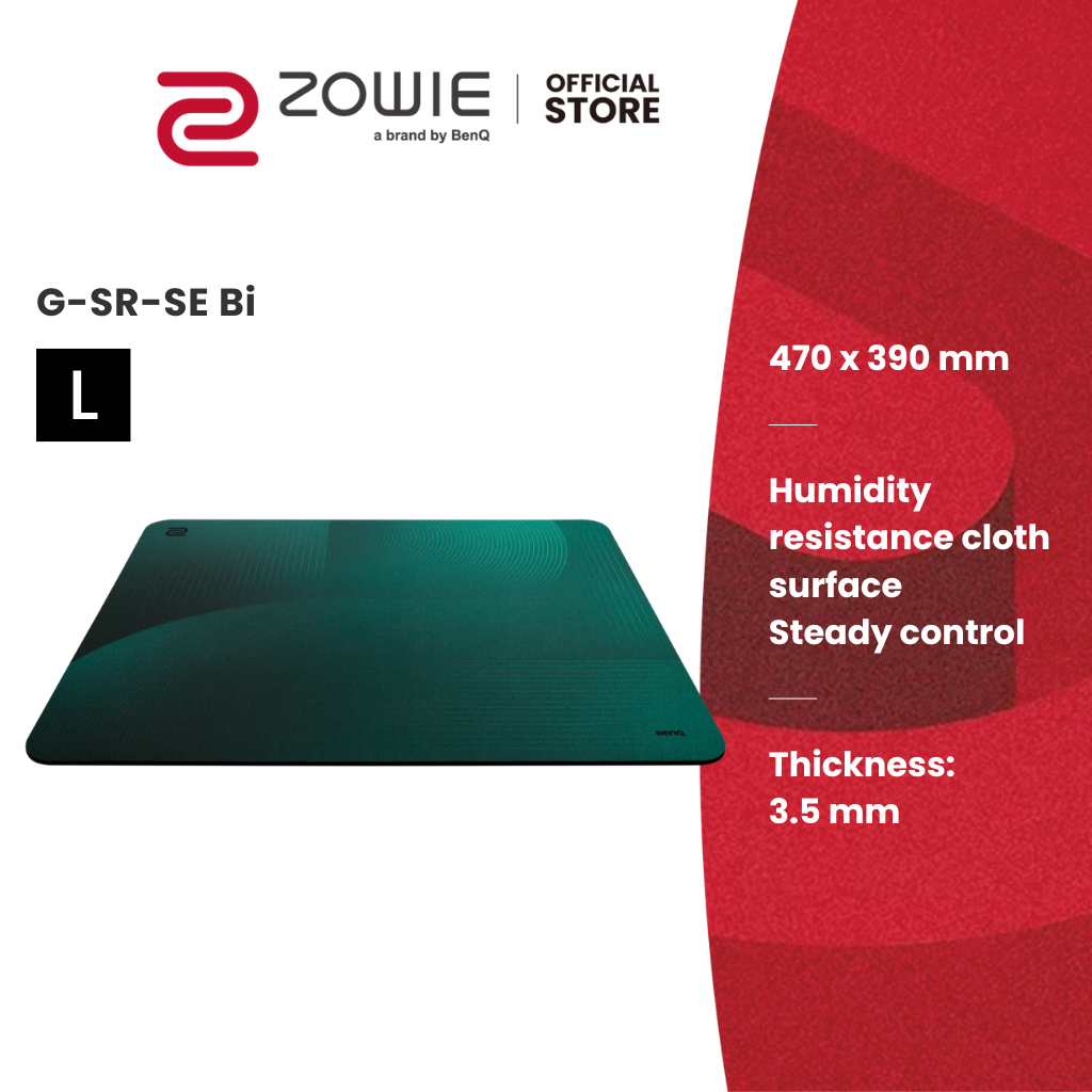 BenQ ZOWIE G-SR-SE Bi Large Esports Gaming Mouse Pad | Shopee Singapore