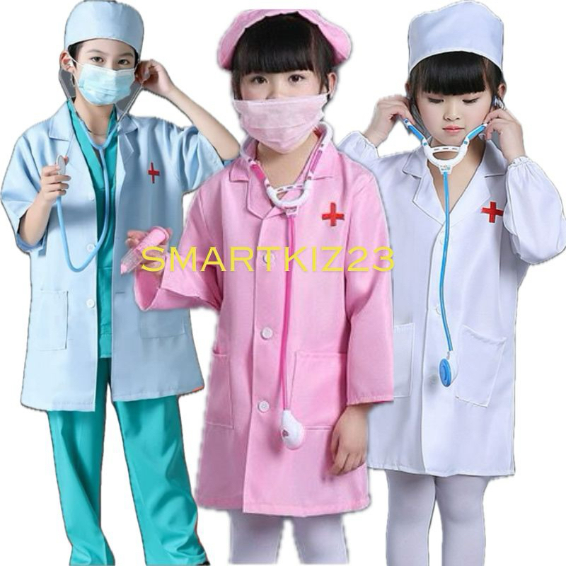 (SgReady Stock)Doctor,Nurse/ Army Soldier Uniforms,Role Play,Costume ...