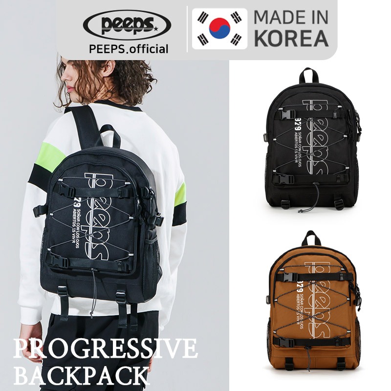 [PEEPS] Progressive Backpack(2 Color) | Shopee Singapore
