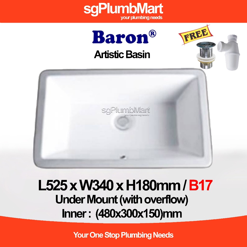 Baron Ceramic Basin Wall Hung/Top Mount Artistic Basin Multi Design ...
