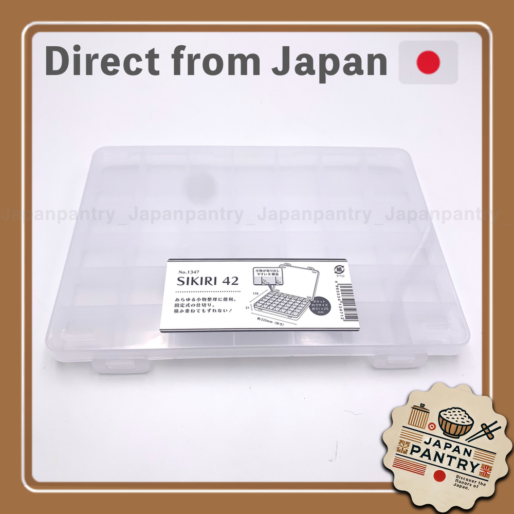 【Direct from Japan】Daiso Japan Organiser Box Sikiri 42 Partition Box ...