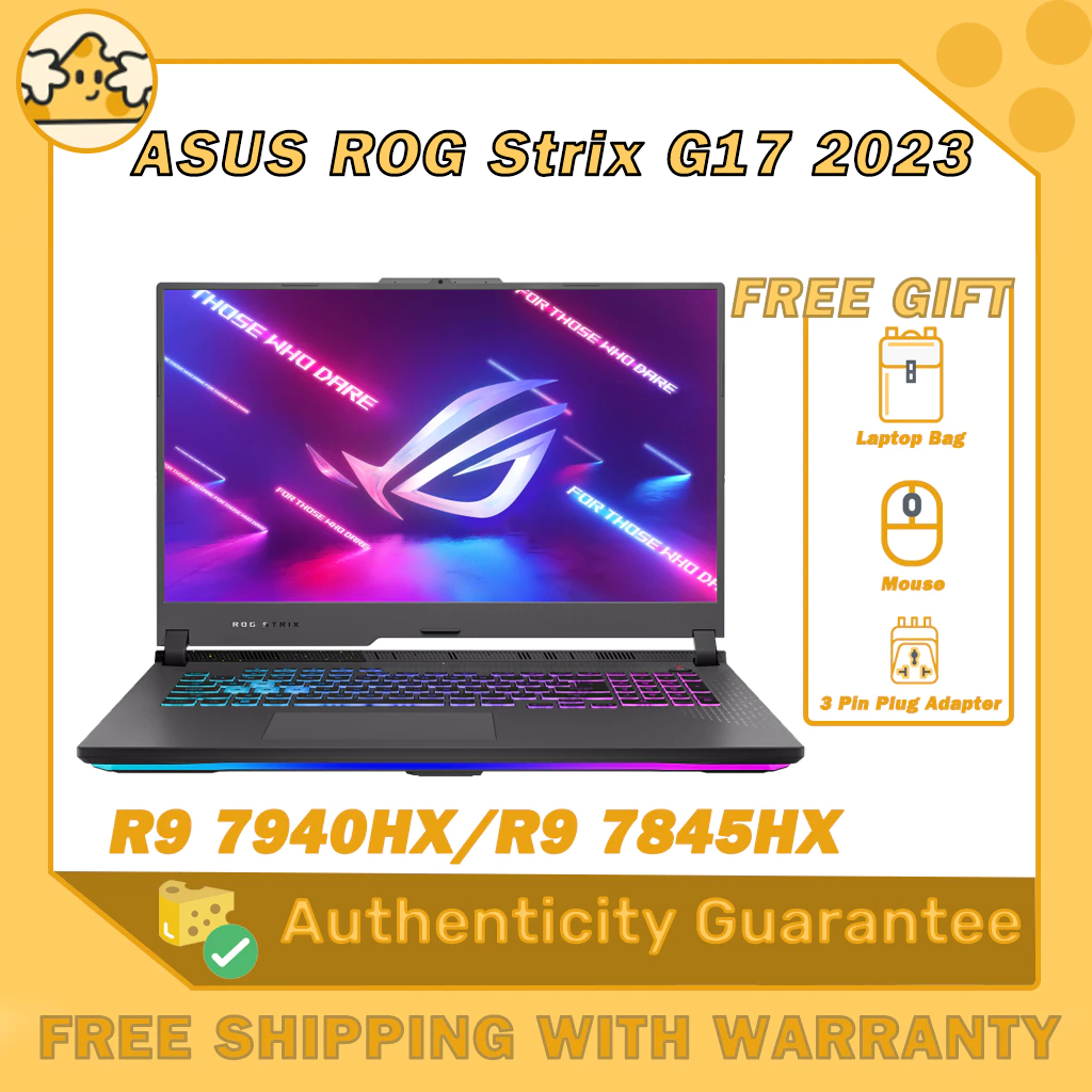 ASUS ROG Strix G17 2023 G713/ASUS ROG Strix Gaming Laptop R9 7940HX/R9 ...