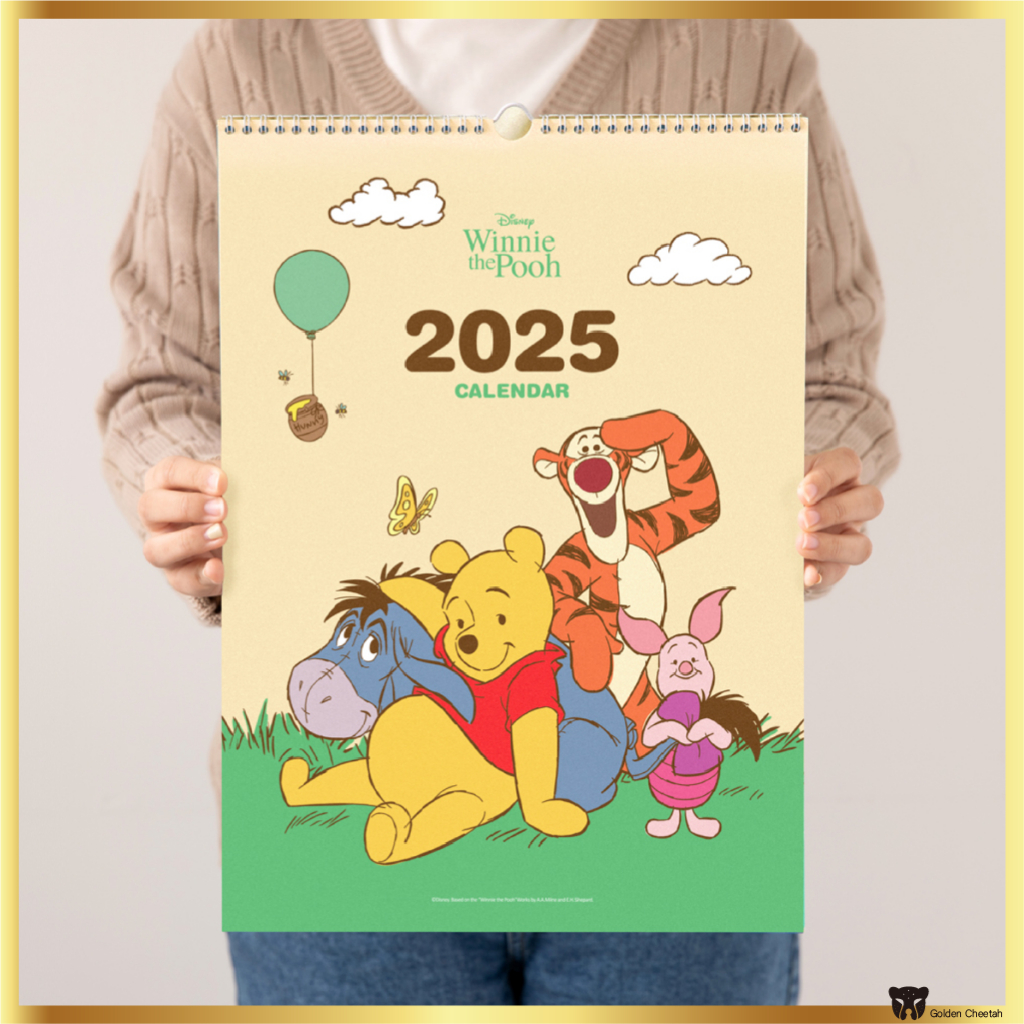 Disney Winnie the Pooh 2025 Wall Calendar (300 x 420mm, December 2024 ...