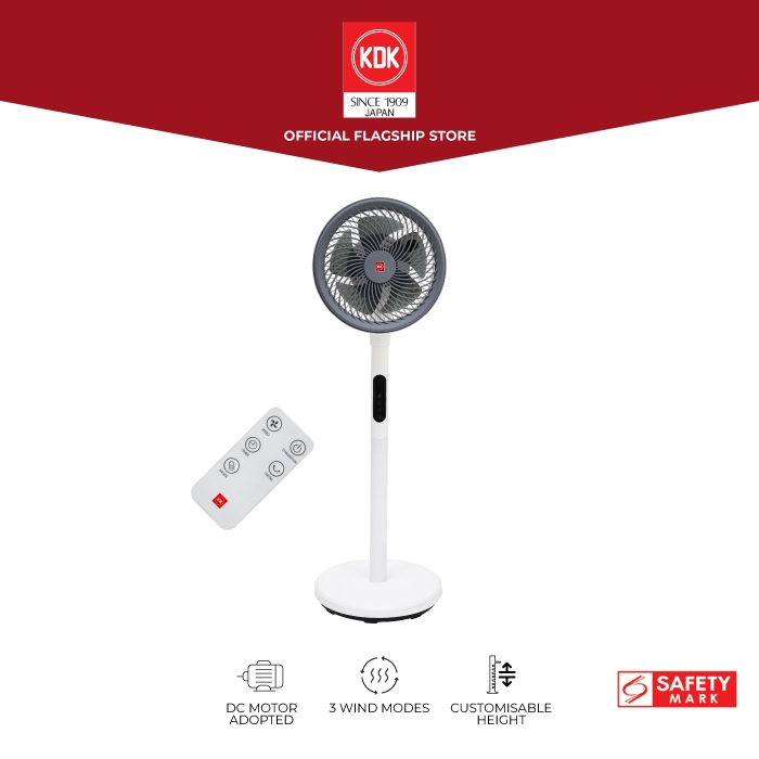 KDK HL19S DC Motor Stand Fan with Adjustable Height | Shopee Singapore