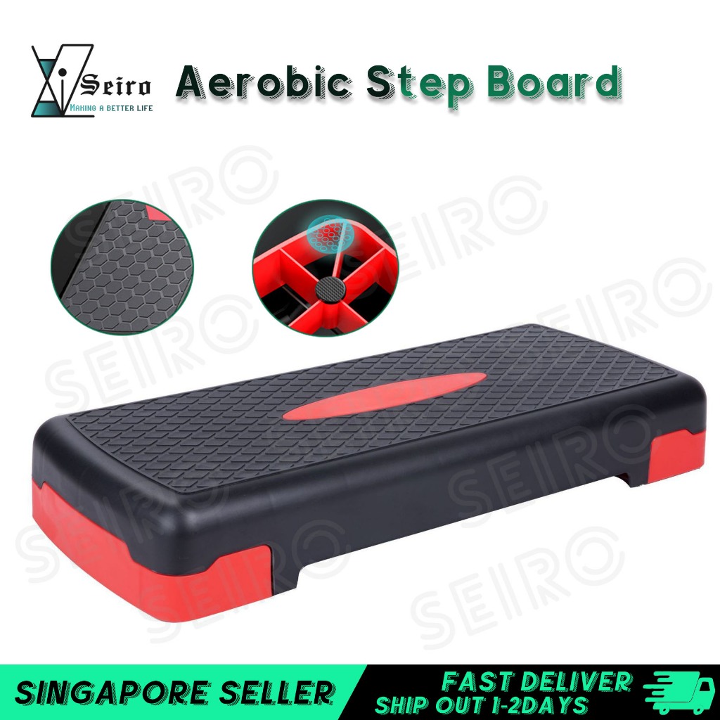 【SG】Aerobic Step Board Gym Rhythm Stepper Platform Exercise Pedal for ...